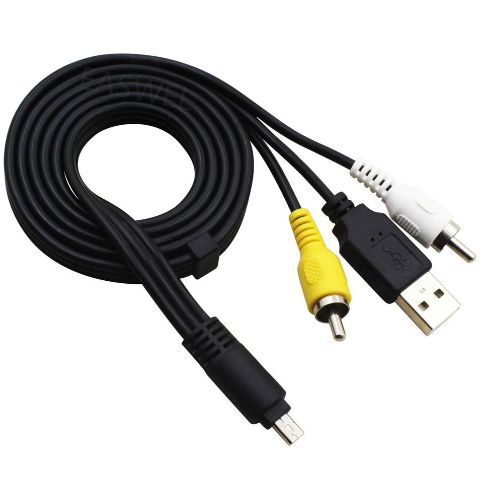 AV Audio VIDEO TV Cable USB Charger Cord For Samsung NX11 NX100 Camera ...