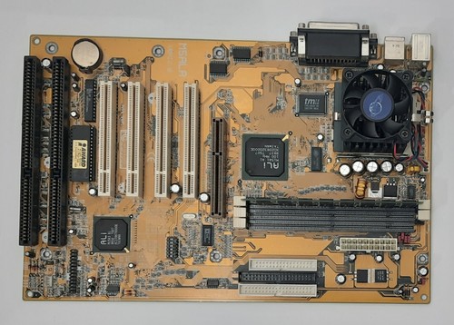 Biostar M5ALA Super Sockel 7 ISA AGP Mainboard + AMD K6-2 450MHz ...