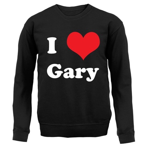 I Love Gary - Adult Hoodie / Sweater - Band Tour Barlow Music Singer ...