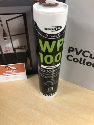 WP100 Silicone Sealant Rapid Cure Mastic Door & Windows 300ml ROSEWOOD ...