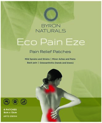 Eco PainEze - Pain Relief Patches | 6 Patches | eBay Australia