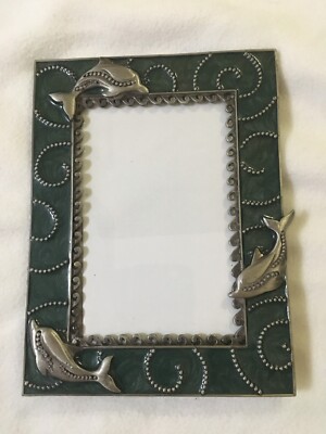 Vintage Dolphin Nautical Picture Frame | eBay