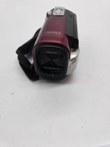 Samsung Camcorder 65X Intelli-Zoom HD Video Camera Red Black Varioplan ...