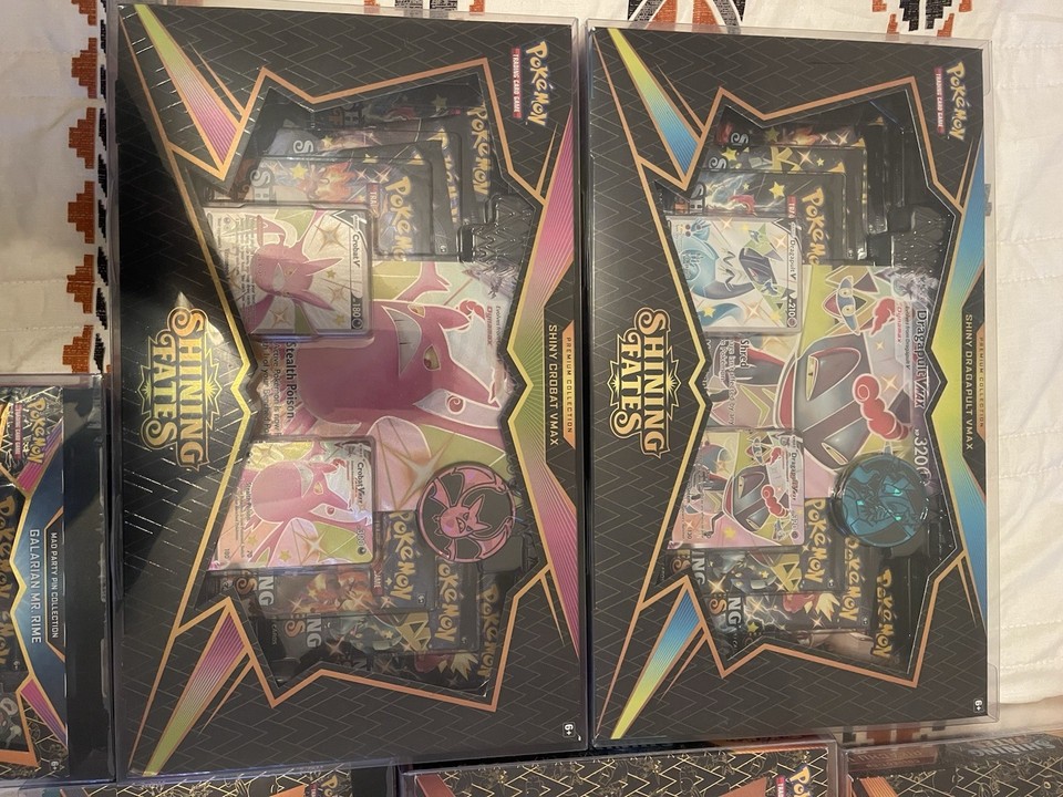 Pokemon TCG Factory Sealed Shining Fates Lot (10 Boxes) | eBay