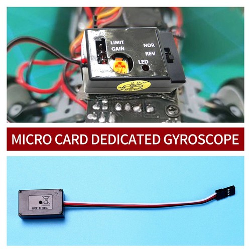 Gyro Gyroscope for D12 1/10 RC Car Drift Racing Car Steering Output1545 ...
