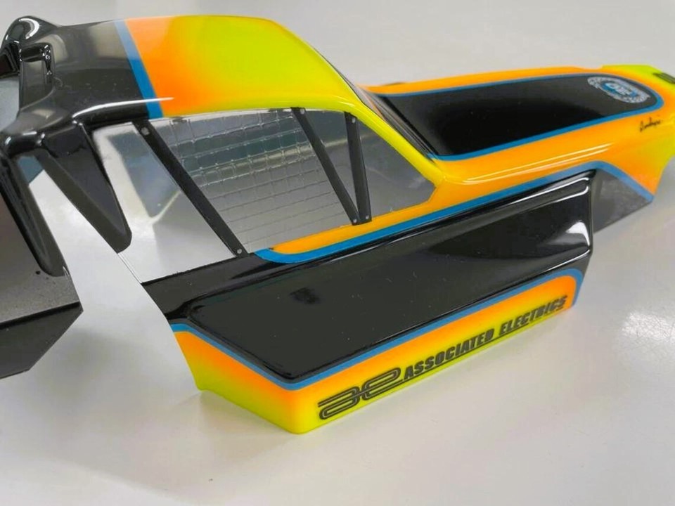 Associated RC10 Andy's Custom Painted Body / Wing 40TH METALLIC JAY ...