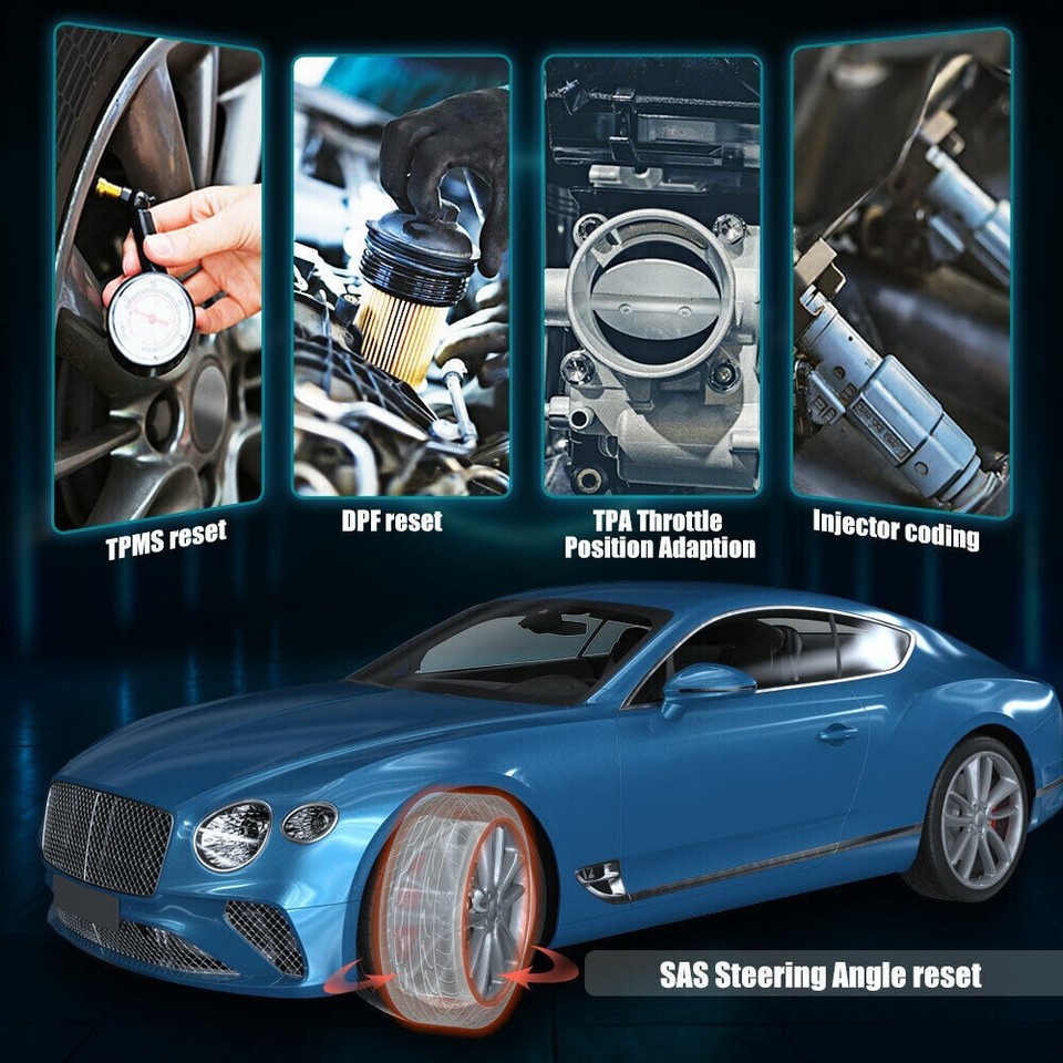 Ford F150 Full System 2024 Car Diagnostic OBD2 Tool ABS SRS EPB DPF ...