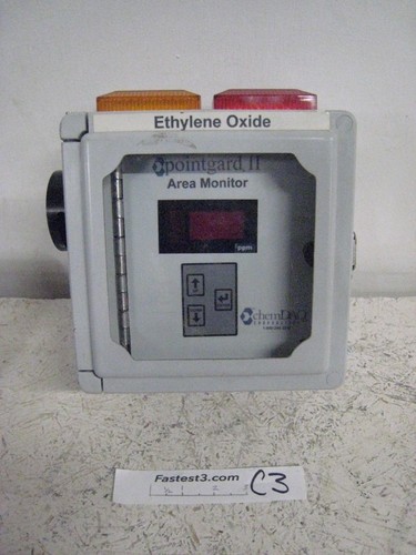 CHEMDAQ Pointgard 2- II Ethlene Oxide Gas Area Toxic Monitor, UNTESTED ...