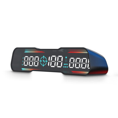 7" Car Speedometer Digital GPS HUD Head Up Display Acceleration Time ...