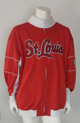 STITCHES St. Louis Cardinals MLB Zip Up Jacket Men's Size 2XL | eBay