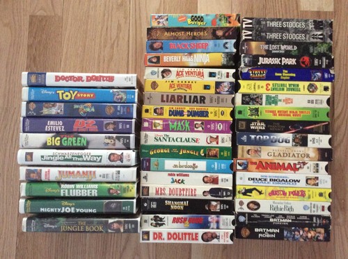 VHS Tapes Movies Children, Family, Comedy, Animation (Each Sold ...
