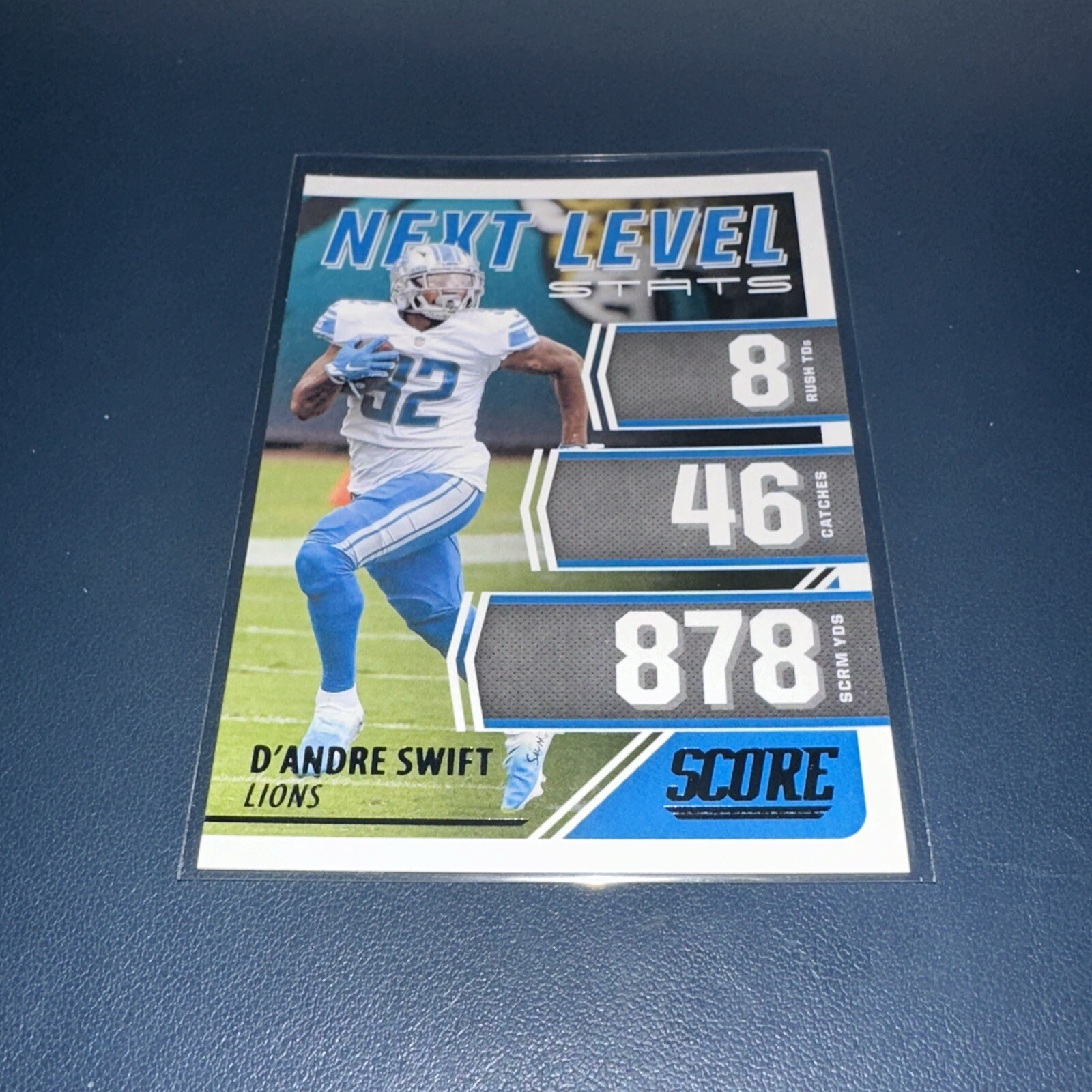 d'andre swift Score 2021 NFL Lions Football Card #NL21 | eBay