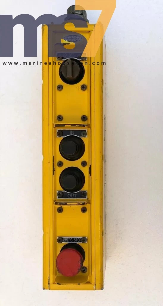 HUBBELL 2016 PUSH BUTTON STATION WEATHERPROOF REMOTE CONTROL PENDANT #1 ...