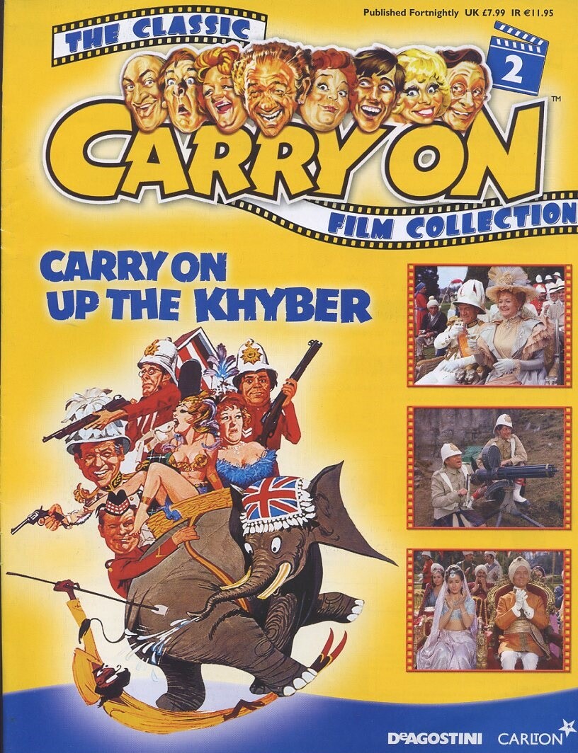 Selection of Classic CARRY ON Film Collection Magazines 2005 [No DVD ...