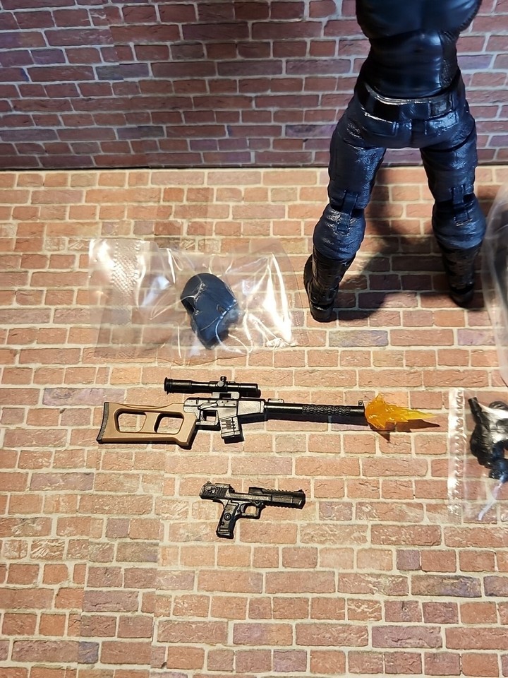 Valaverse Action Force Custom Blue Female Riot Trooper Loose & Unused 6 ...