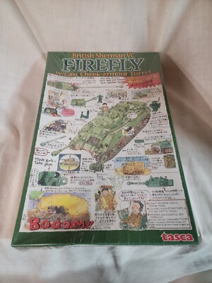 Tasca 1/35 Model Tank Kit British Sherman VC Firefly Cast Armour Turret ...