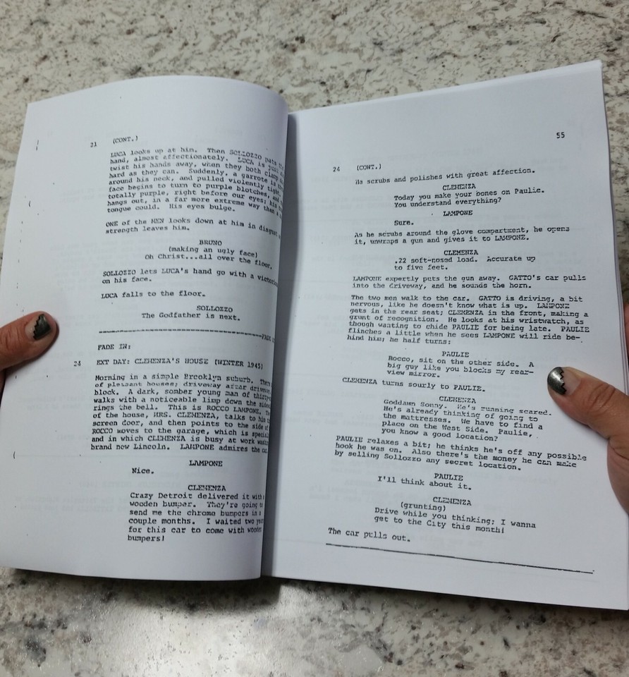 Avengers Complete Movie Script With Reproduction Signatures | eBay