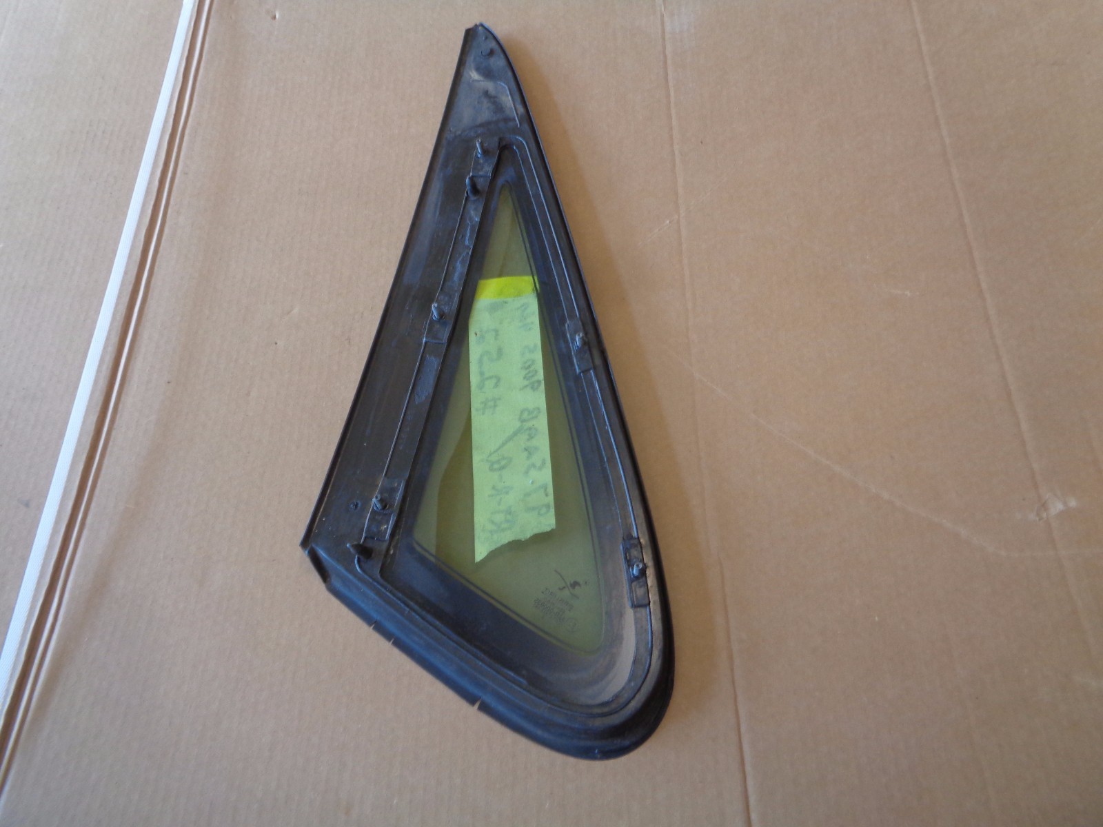 1997 saab 900s 900 s right rear passenger side quarter panel glass ...