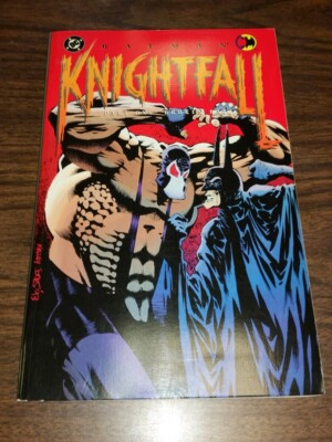 BATMAN KNIGHTFALL PART ONE BROKEN BAT DC COMICS GRAPHIC NOVEL TPB PAPERBACK