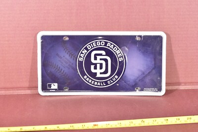SAN DIEGO PADRES METAL ALUMINUM NOVELTY LICENSE PLATE MLB A010-018 | eBay
