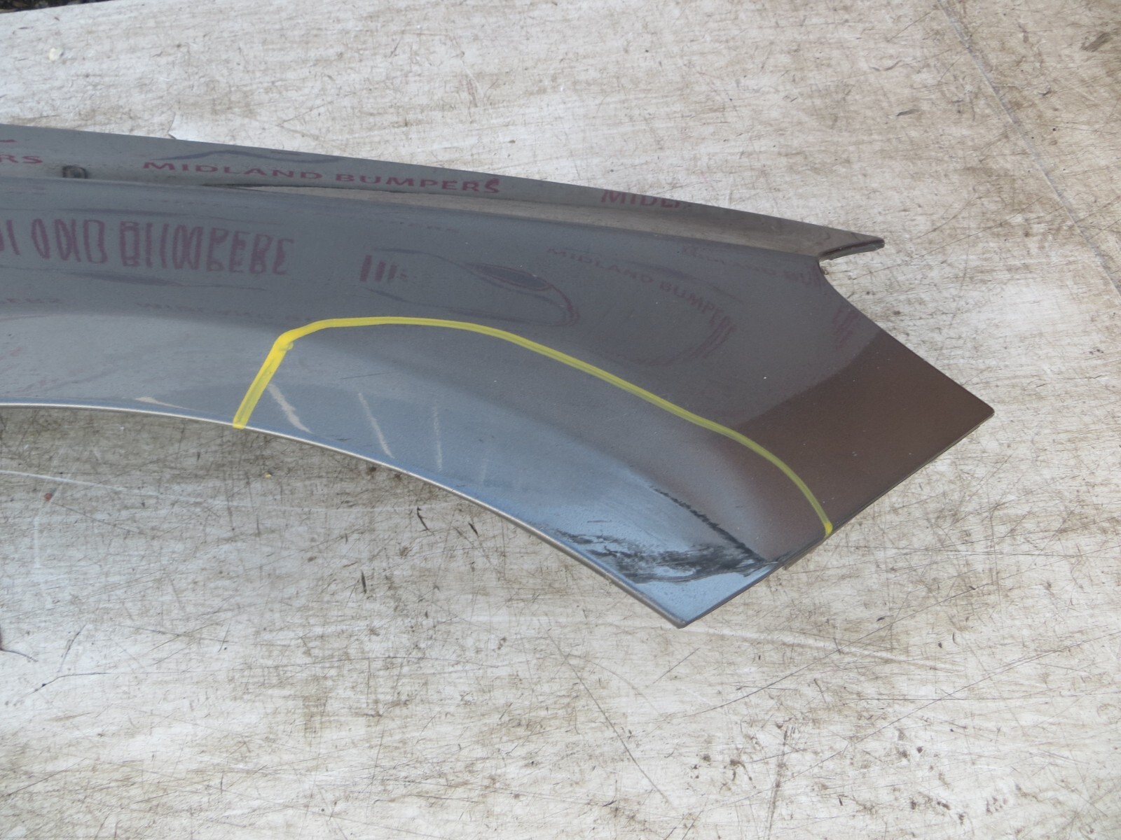 MERCEDES a Class W176 Right Side Wing 2015 to 2018 A1768810201 Genuine ...