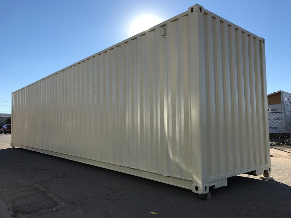 Portable Shipping Container Conex Storage building with two roll up ...