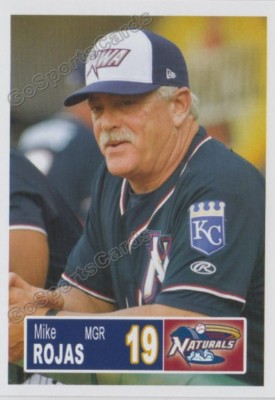 2018 Northwest Arkansas Naturals Mike Rojas MGR Royals | eBay