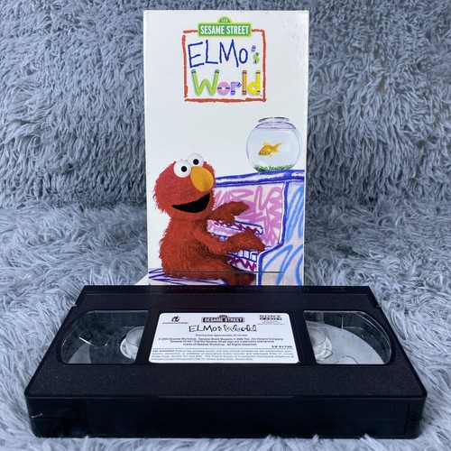 Sesame Street Elmo's World VHS 2000 Tape 3 Elmo Episodes for Children ...