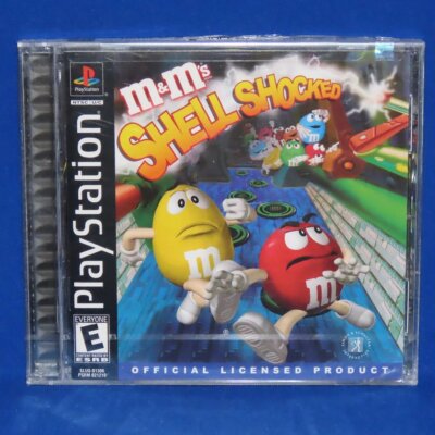 M&M's Shell Shocked Sony Playstation 1 Video Game Brand New / Sealed | eBay