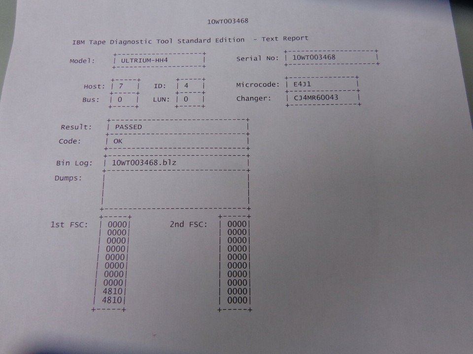 DELL PowerVault 124T Tape Autoloader E7-L2VAE-BG LTO4 SAS IBM 0JDTTK ...