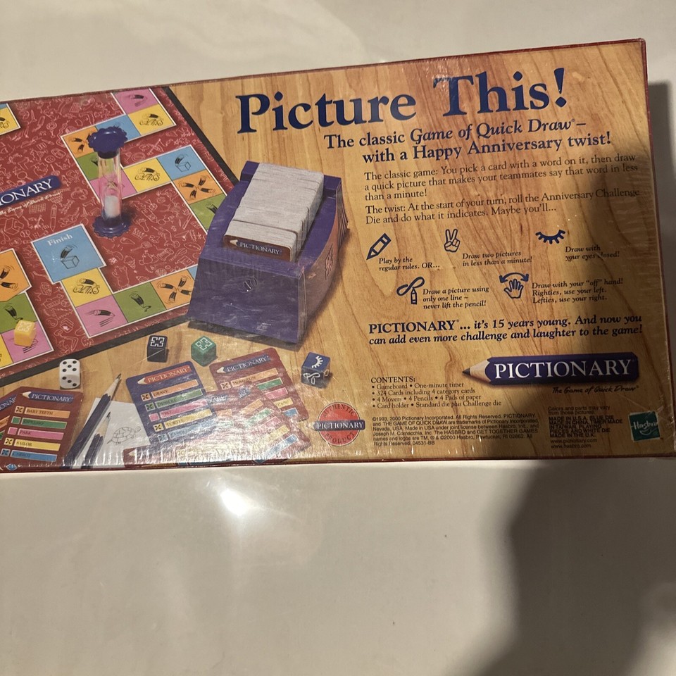 NEW IN BOX!! Pictionary, the Game of Quick Draw | eBay