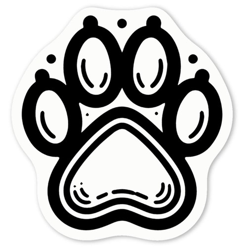 'Pet Paw Print' Decal Stickers (DW047695) | eBay UK