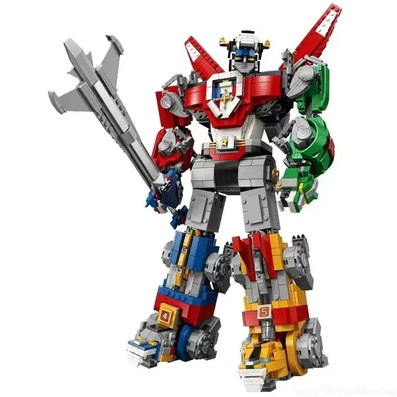2321PCS Ideas: 5 in 1 Voltron Transformers Building Blocks Toy Set ...