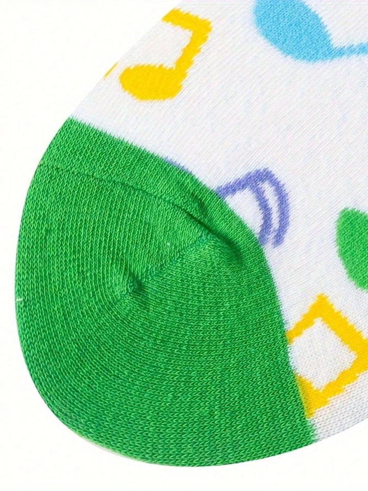 Women's multi-coloured Musical Note Socks. NEW DESIGN | eBay UK