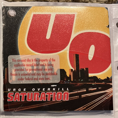 URGE OVERKILL SATURATION PROMO CD (*SLEEVE PACKAGE) 720642452929| eBay