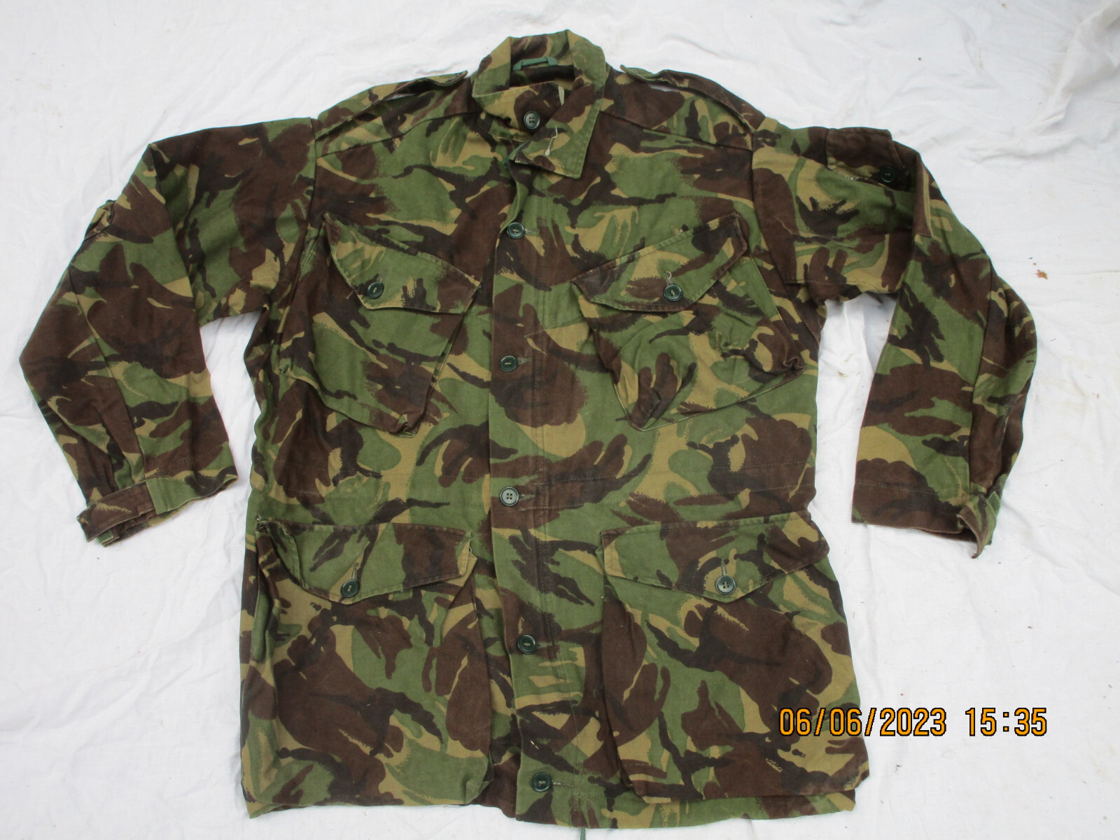 Smock Combat 1985 Pattern,DPM Tarnjacke 80er Jahre,Gr..170/104(Medium ...