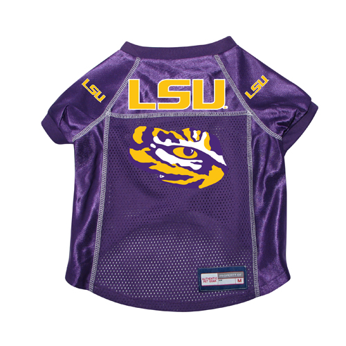 LSU TIGERS DOG CAT PREMIUM JERSEY ALTERNATE w/ NAME TAG XS EXTRA SMALL ...
