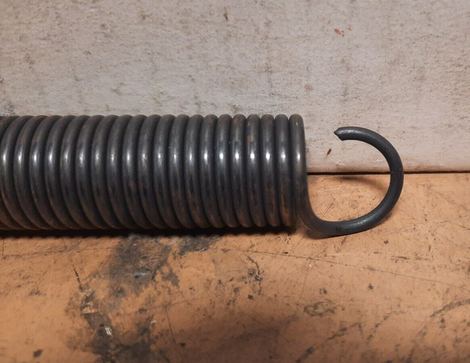 STEEL EXTENSION SPRING WITH HOOK ENDS (6” LG. X 3/4” OD. X .091” WIRE ...