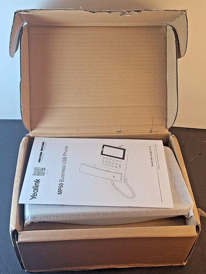 NEW NIB YeaLink MP50-TEAMS USB Desk Phone Compatible w/ Microsoft Team ...