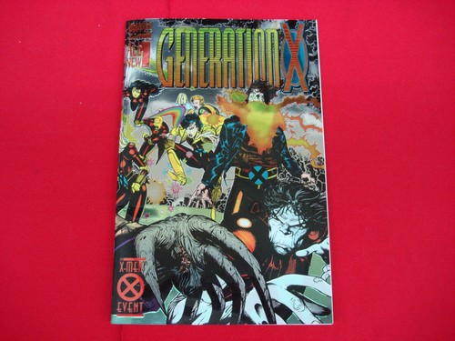 GENERATION X #1 AN X-MEN EVENT CHROMIUM WRAP AROUND COVER NOV 1994 ...