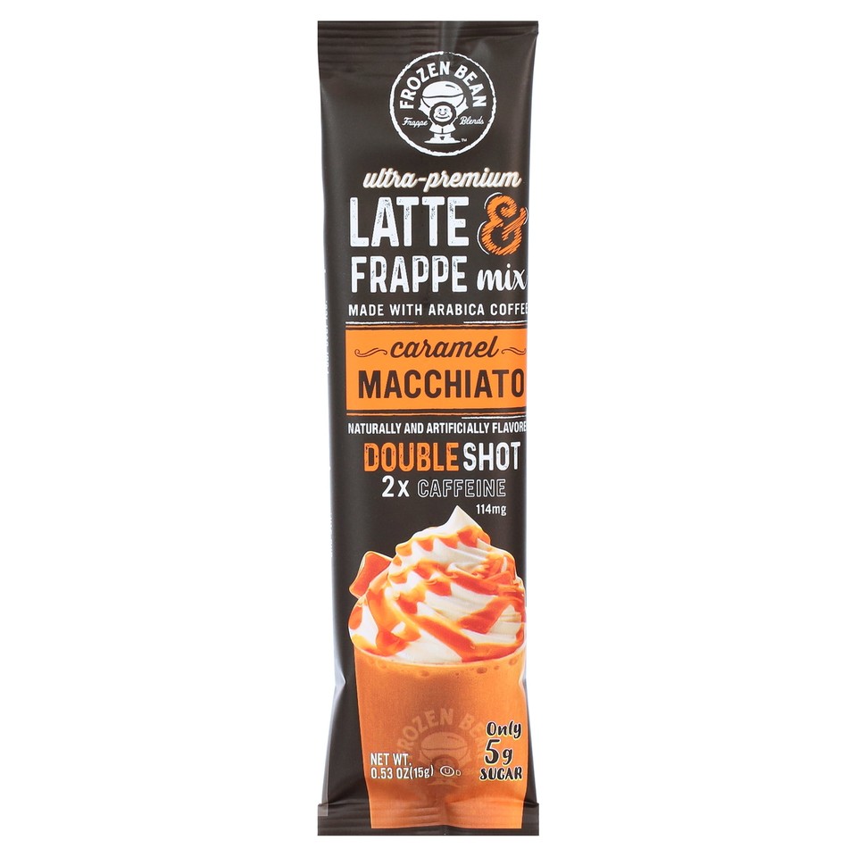 Bean Ultra-Premium Caramel Macchiato Latte & Frappe Drink Mix 20 Pk | eBay