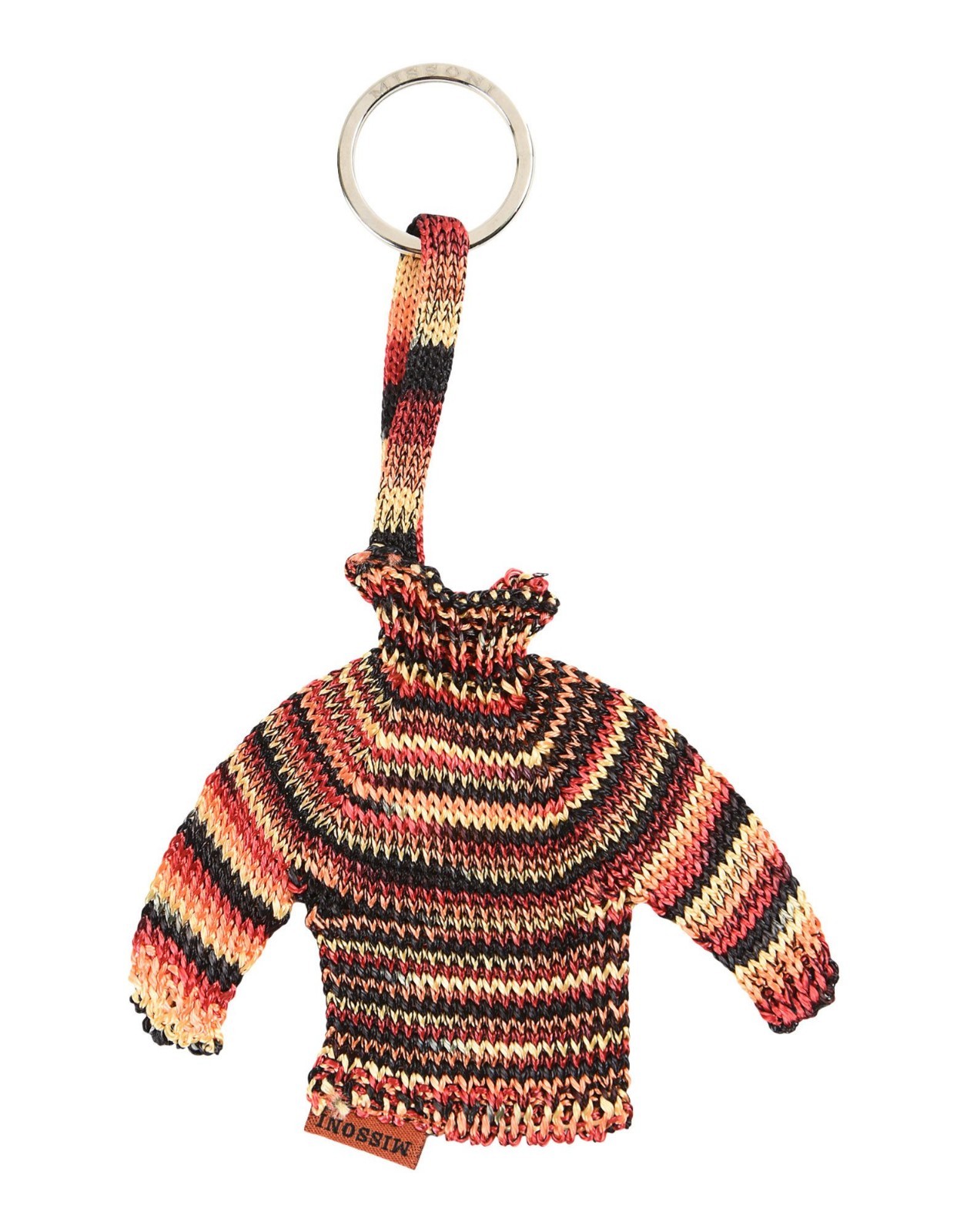 MISSONI Italy 'Knit Sweater' Designer Key Ring / Keychain / Chain Charm ...