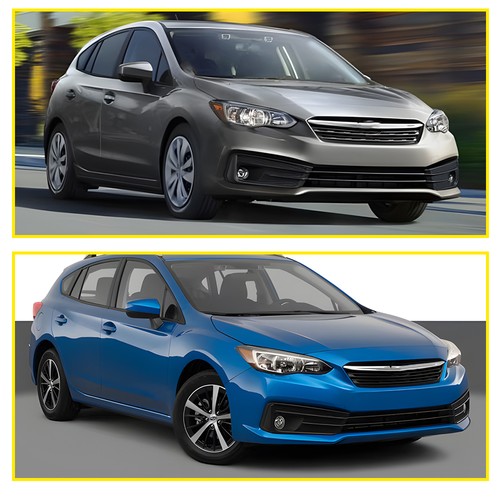 Passenger Side Front Bumper Fog Lamp Bezel For 2020-23 Subaru Impreza ...