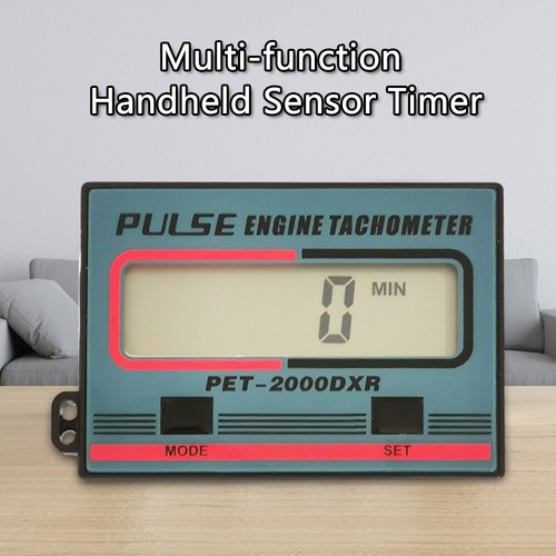 Digital 1~99999 minutes Meter Tachometer RPM Gauge Timer LCD Display 2/ ...