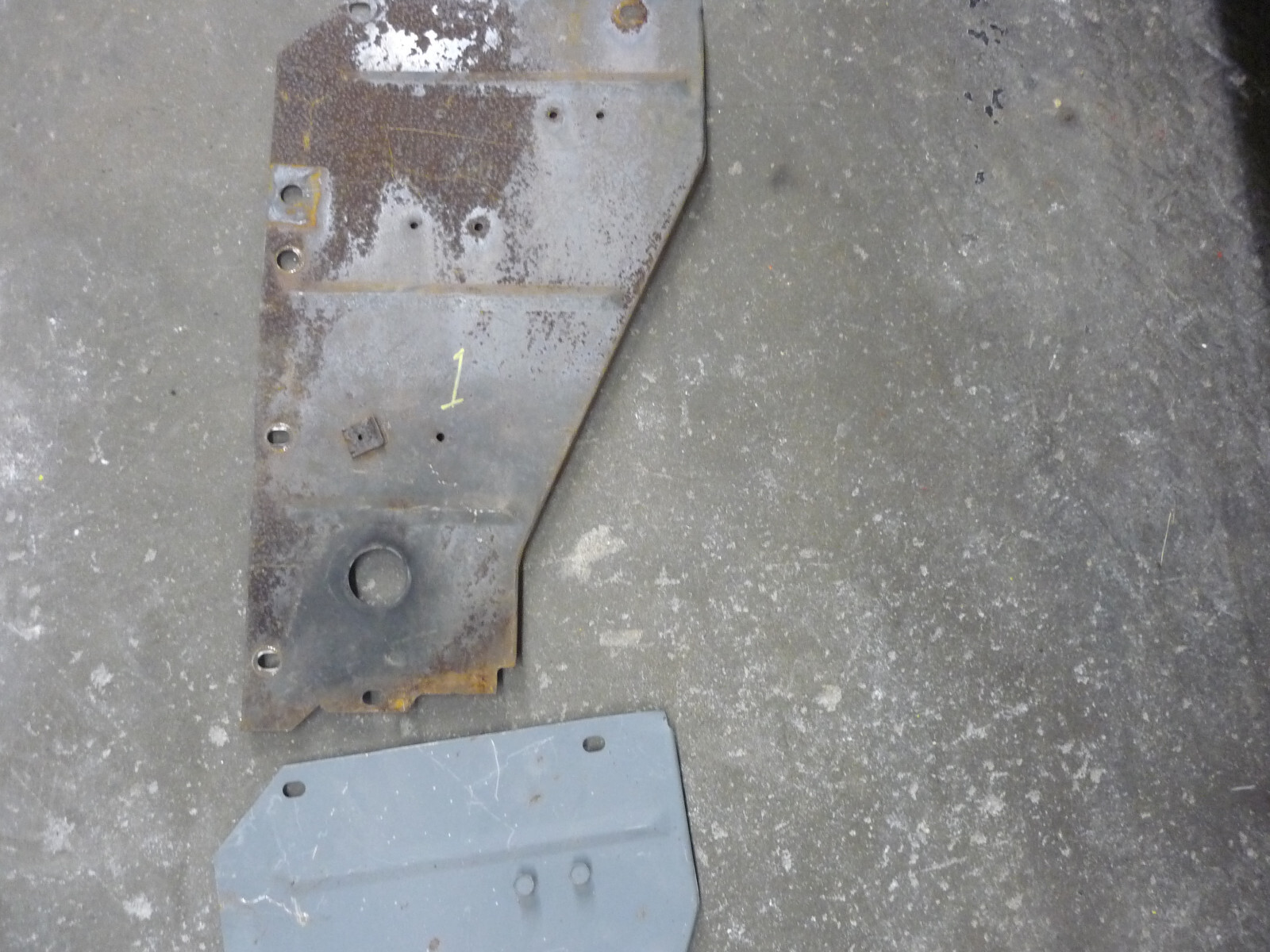 1955 1956 1957 Chevrolet Radiator support side filler panel baffles ...