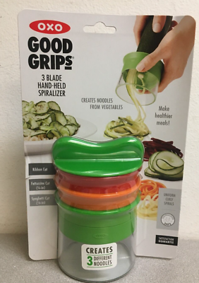 Oxo Vegetable Spiralizer OXO Good Grips 3 Blade Handheld Spiralizer