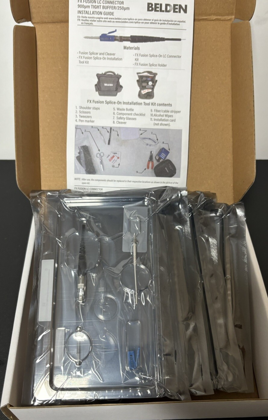 NEW Belden FTSLC900FS01 FX Fusion Splice-On Connector, Box of 6 | eBay