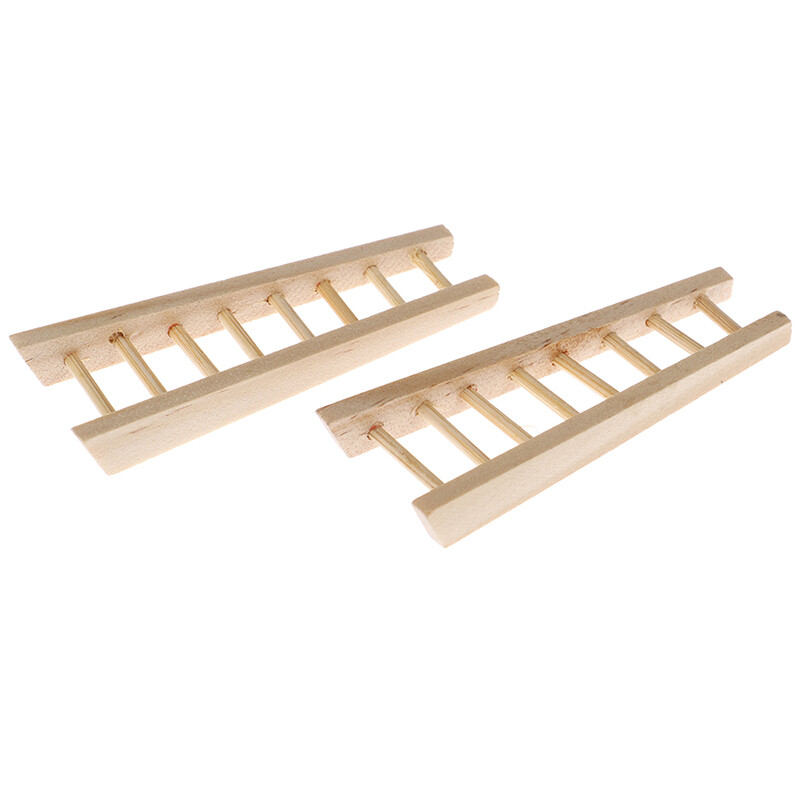 Small Wooden Ladder 20-Pack Mini Wooden Ladders - Tiny 6cm Fairy Garden ...