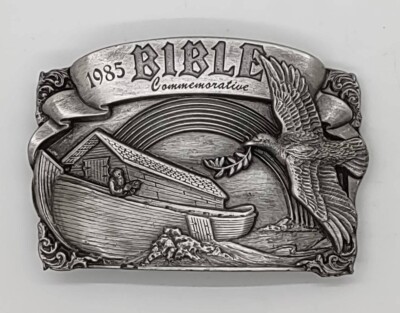 Vintage Noah's Ark Belt Buckle | eBay