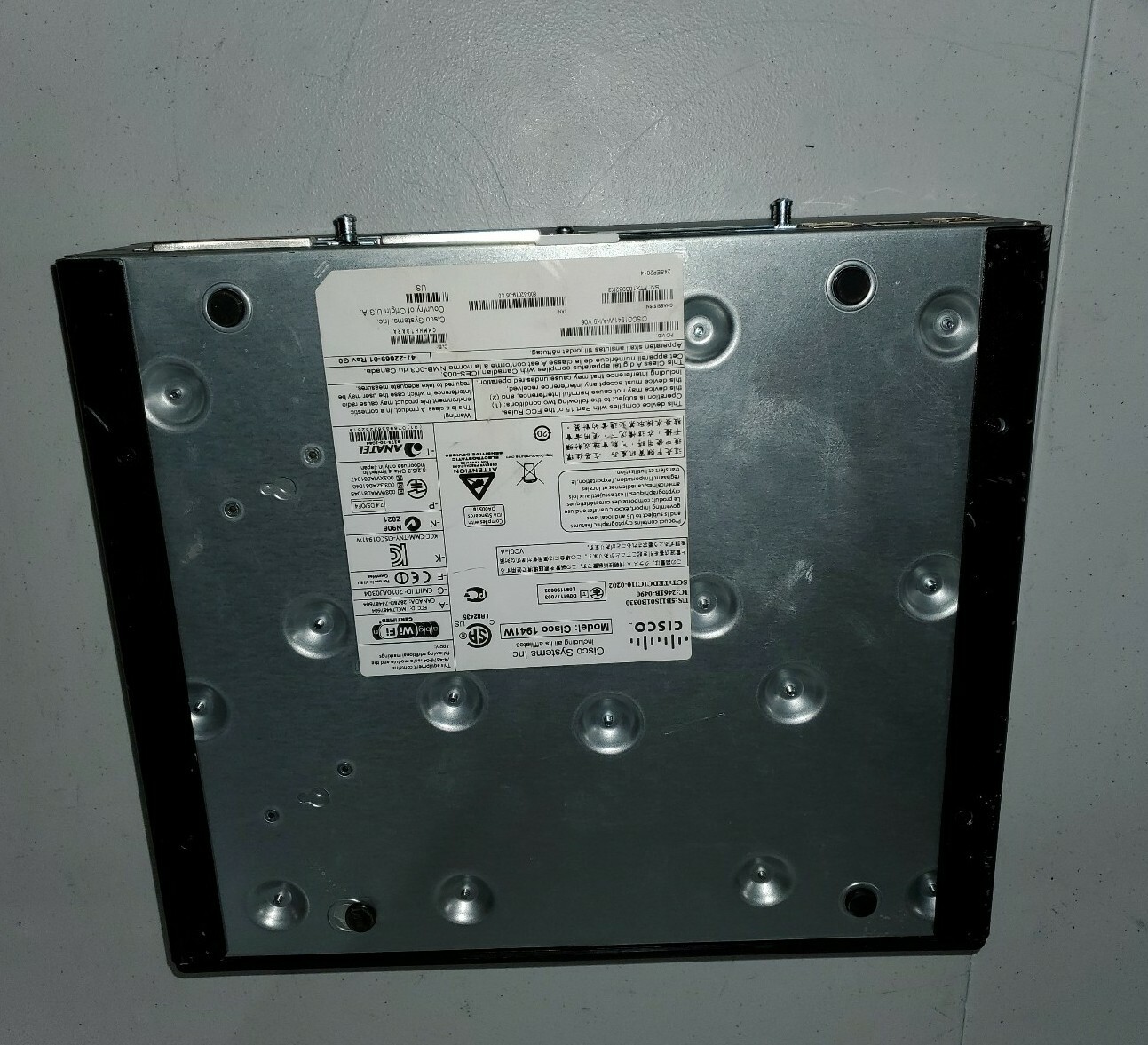 Cisco CISCO1941W-A/K9 V06 Wireless Lan Integrated Services Modular ...